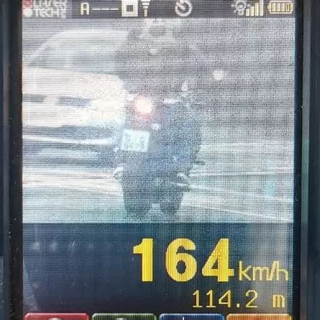 Mais de mil condutores são flagrados acima da velocidade máxima em SC