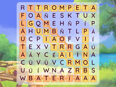 Instrumentos Musicales Sopa De Letras