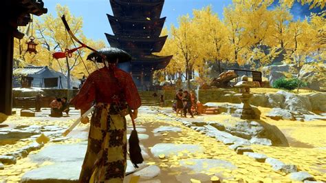 Ghost Of Tsushima PlayStation 5 Relaxing Walk Around Gameplay YouTube