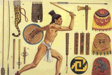 El atlatl la mortífera arma azteca México Desconocido