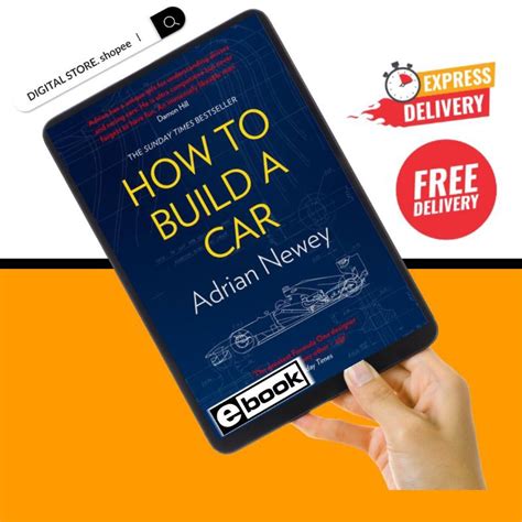 How To Build A Car By Adrian Newey Shopee Malaysia