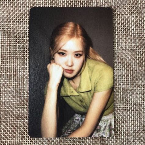 BLACKPINK ROSE 4 2022 Welcoming Collection Official Photocard NEW