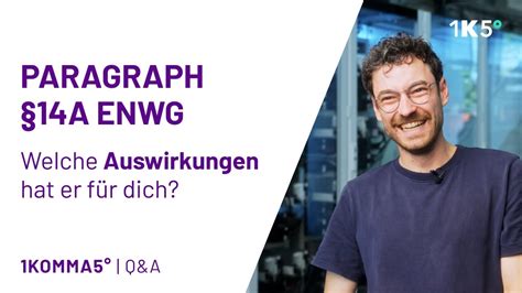 Paragraf 14a EnWG Einfach erklärt 1KOMMA5 Q A YouTube