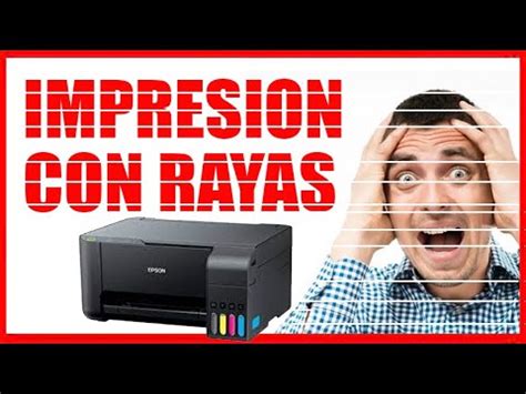 Como Solucionar Rayas Lineas En Las Impresiones Limpieza De Cabezales
