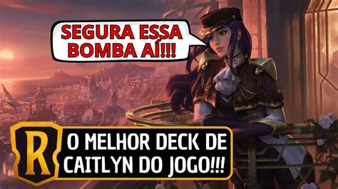 NOVO CAITLYN TEEMO VEM FORTE DEMAIS Legends Of Runeterra YouTube