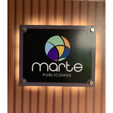 Placa Fachada Loja Personalizada Iluminação de Led ACM