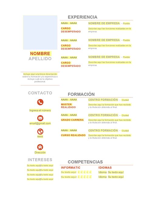 Introducir 84 Imagen Modelo De Curriculum Vitae Foliado Y Firmado