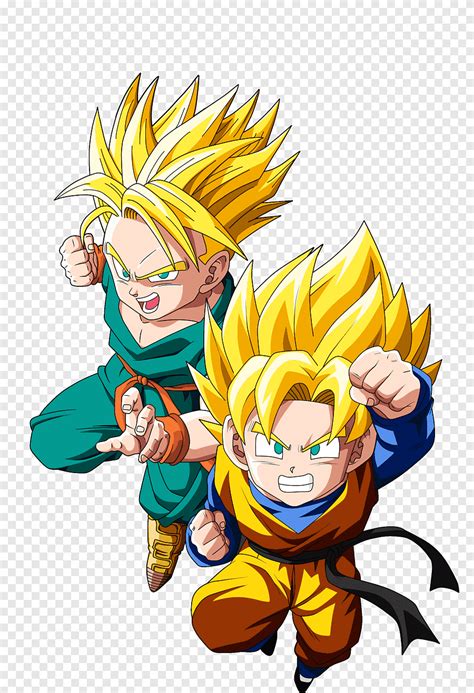 Descarga Gratis Troncos Goten Goku Majin Buu Vegeta Bola De Drag N