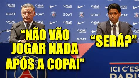 URGENTE PSG PREOCUPADO NEYMAR MESSI E SERGIO RAMOS YouTube