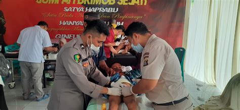 DALAM RANGKA HUT BRIMOB POLRI KE 76 SAT BRIMOBDA GORONTALO GELAR