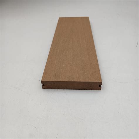 Co Extrusion Solid WPC Wood Plastic Composite Exterior Outdoor Decking