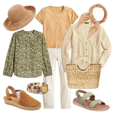 A Casual Capsule Wardrobe In The Autumn Palette In 2024 Capsule