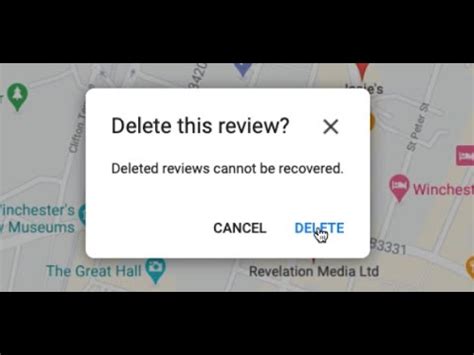 How To Delete A Google Review YouTube
