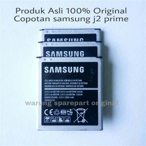 Jual Battery Batre Samsung J2 Prime Baterai Samsung G532 Original