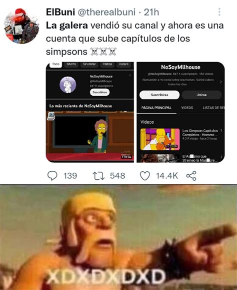 Se acuerdan de la galera Parece que el pendejo vendió su canal después