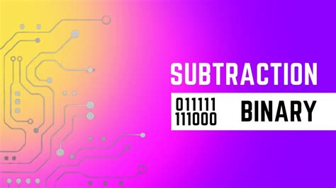 binary subtraction youtube