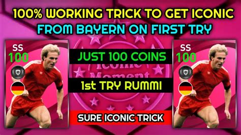 Trick To Get Iconic Rummenigge From Bayern Munich Iconic Moment