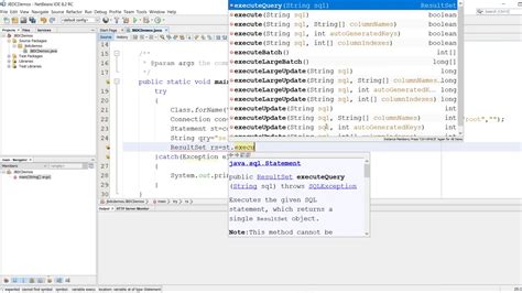 Retrieving The Data From DB Using JDBC YouTube