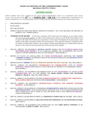 Fillable Online Aransascountytx GOVERNMENT CODE SECTION ST 551