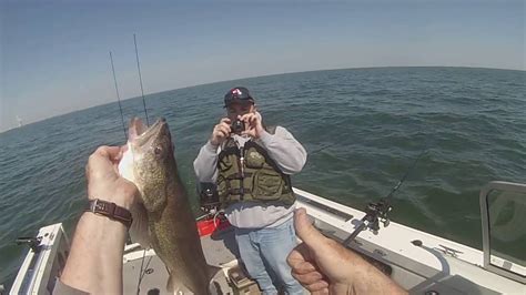 Lake Erie Walleye Learning To Troll 2 2016 YouTube