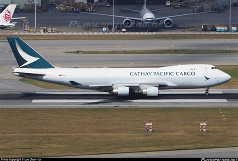 B LIB Cathay Pacific Boeing 747 467ERF Photo By Luo Chun Hui ID