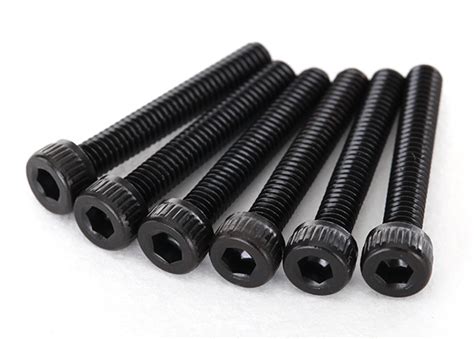 2 5x16mm Cap Head Machine Screws Hex Drive 6 TRA2618 2618 BMI
