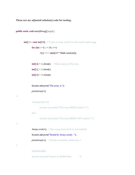 Cs Unit Written Assignment These Are My Adjusted Solution