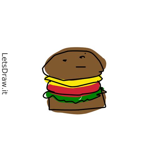 How To Draw Burger Ftqbntmm Png Letsdrawit
