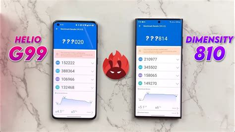 Helio G99 Vs Dimensity 810 Antutu Score Specification YouTube
