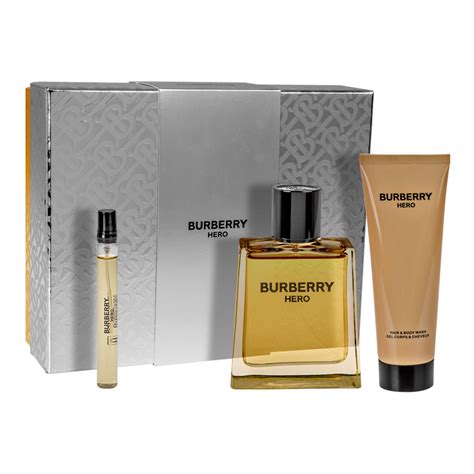Dárkový set Burberry Hero EdT 100 ml EdT 10 ml Sprchový gel 75 ml