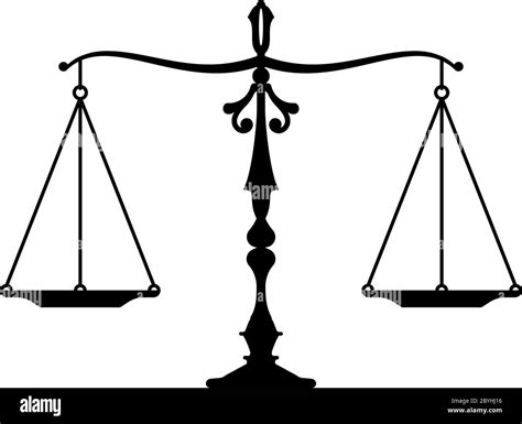 Juez Gavel escalas de Justicia icono Ilustración vectorial Imagen