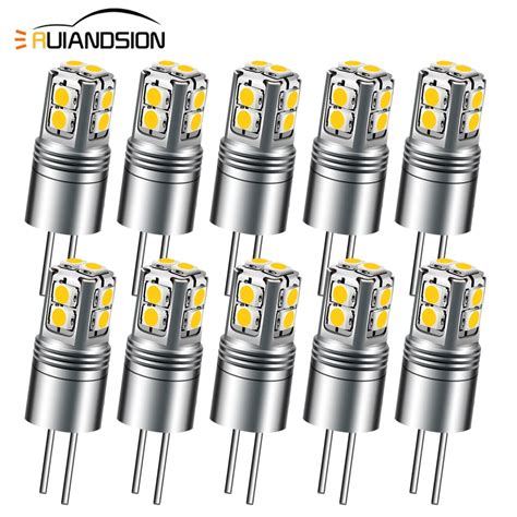 Ruiandsion G Led Bulb W K Warm White Bi Pin T Type V V V