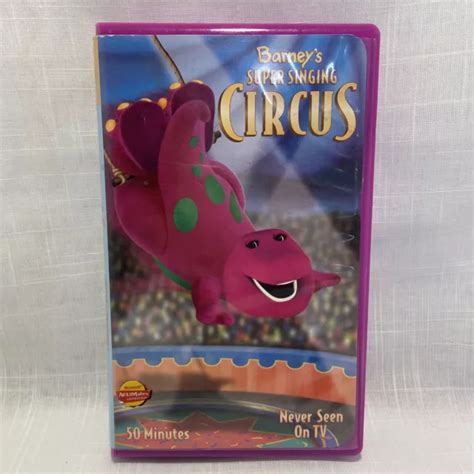 Barney Bande Vhs Barney S Super Singing Circus Eur Picclick Fr The