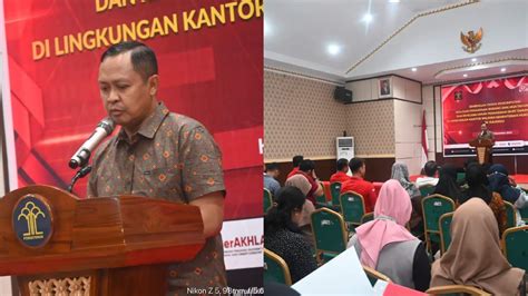 Kanwil Kemenkumham Sulawesi Tenggara Ingatkan Target Pemenuhan Data
