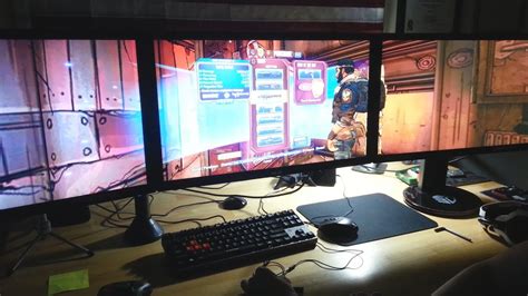 Triple Monitor Gaming Setup And Nvidia Surround Review Asus 144hz
