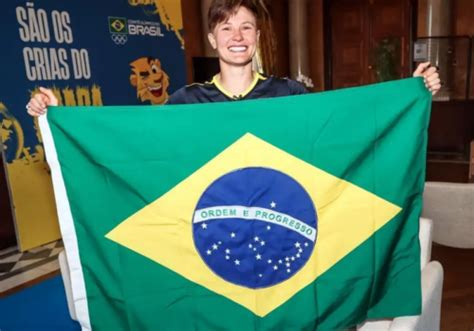 Após superar câncer de mama atleta será porta bandeira do Brasil na