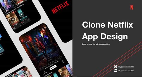 Figma Netflix Clone February 2022 UI4Free