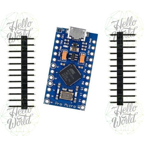 Arduino Pro Micro Atmega32u4 5v 16mhz MCU Leonardo Hello World