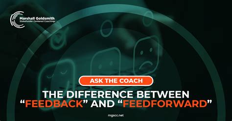 The Difference Between Feedback And Feedforward Mgscc Knowledge