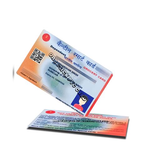 Canteen Smart Card Printing Service One Click Pvc Card