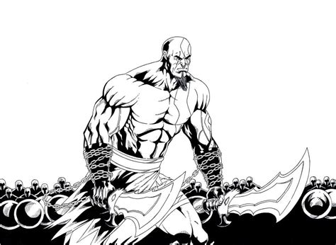 Kratos Forte 2 Para Colorir Imprimir E Desenhar Colorir Me