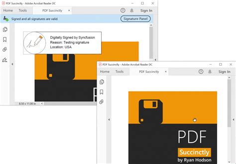 digitally sign and verify signatures in pdf files using c a complete guide syncfusion blogs