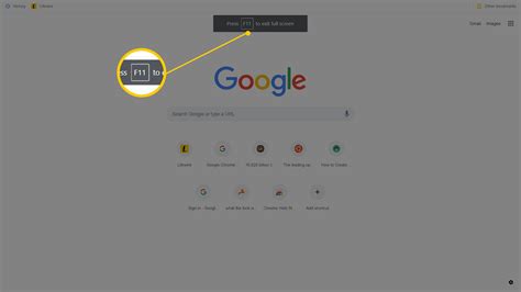 How To Activate Full Screen Mode In Google Chrome