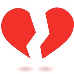 Gebroken Hart Emoji On Skype Emoticons