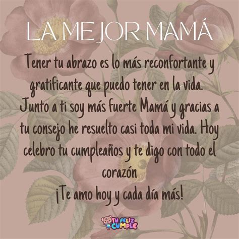 Feliz Cumpleanos Mama Te Quiero