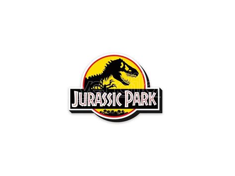 Jurassic Park Logo Funky Chunky Magnet Magnete Wassermann Hno