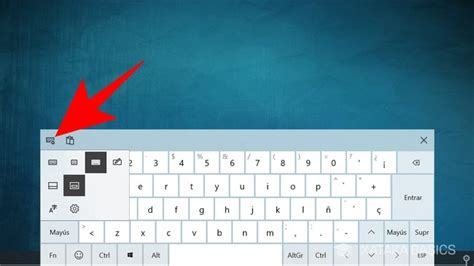 Windows 10 cómo activar el teclado táctil y en pantalla
