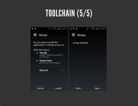 standalone android apps in python
