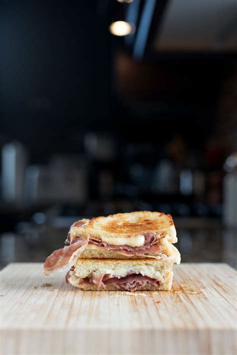 Prosciutto Gouda Grilled Cheese