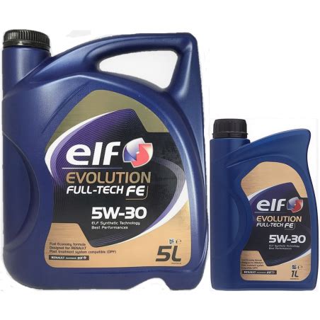 Elf Evolution Full Tech FE 5W30 Pack 5L 1L